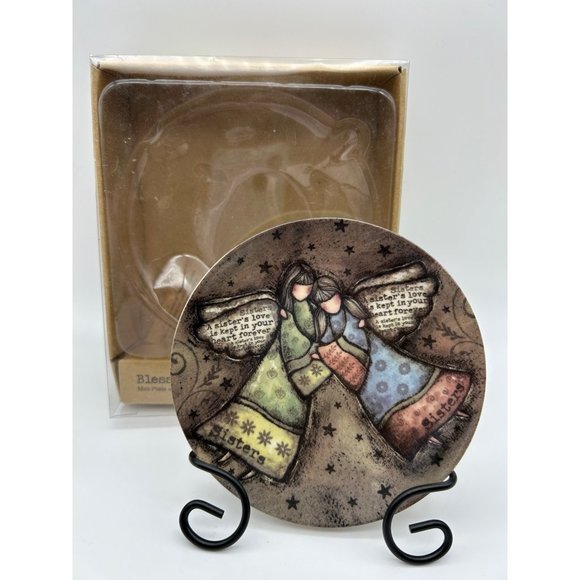 Carson Home Accents | Accents | Carson Blessings With Wings Plate And ...